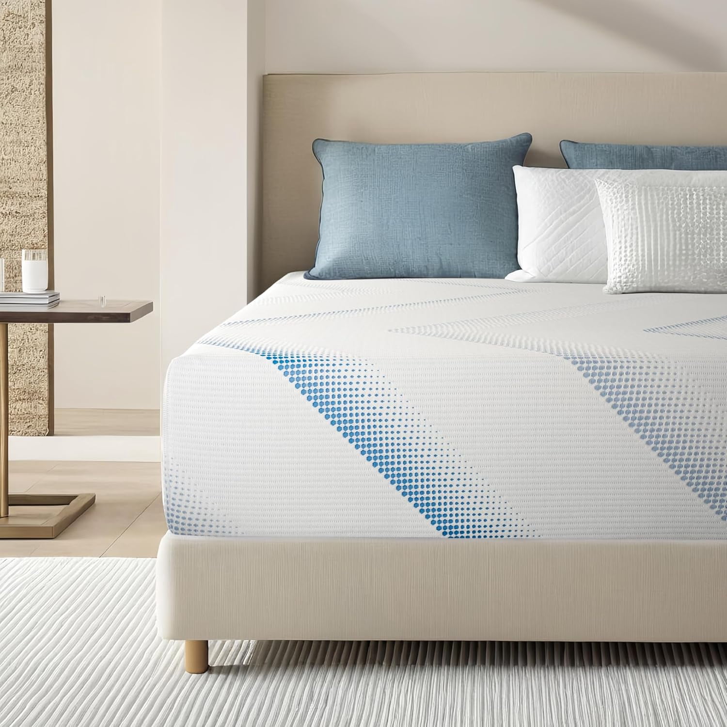 Twin XL Mattress Medium 12 Inch Memory Foam Colchones Bed in a Box ...