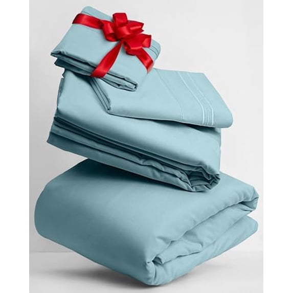 Twin XL Sheets Set - 3 PC Iconic Collection Bedding - Hotel Luxury ...