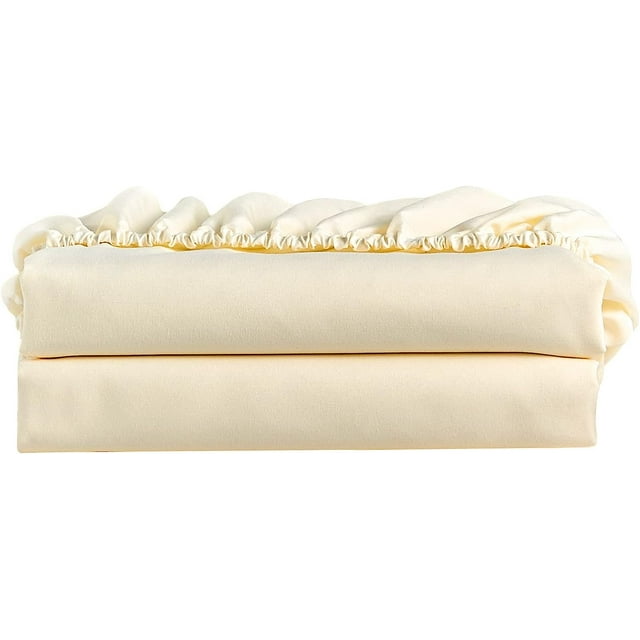 Twin-XL Size Fitted Sheet 1 Piece - 400 Thread Count - 100% Egyptian ...