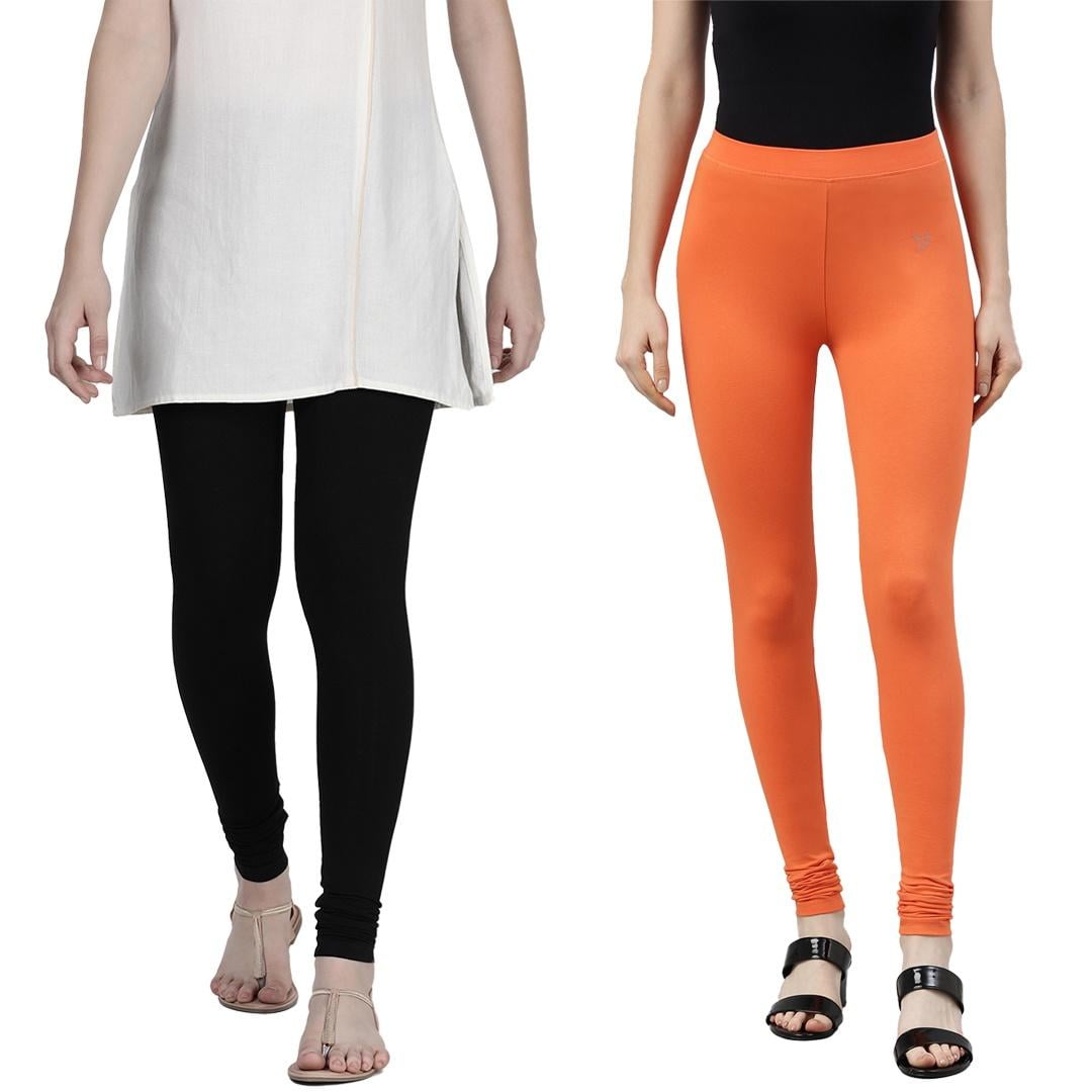 Twinbirds Women Churidhar Legging/Active Legging - (Color : Carbon ...