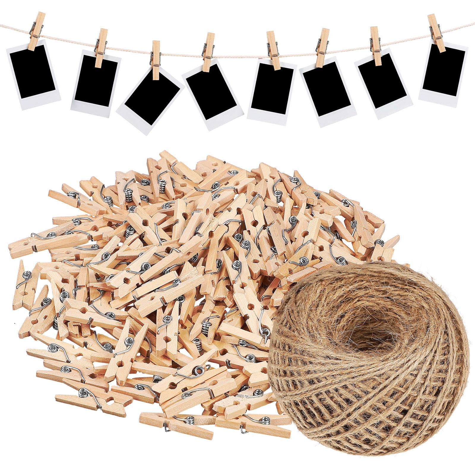 Twine Clip Set Mini Gift Packages Packaging Twisted Rope Jute with ...