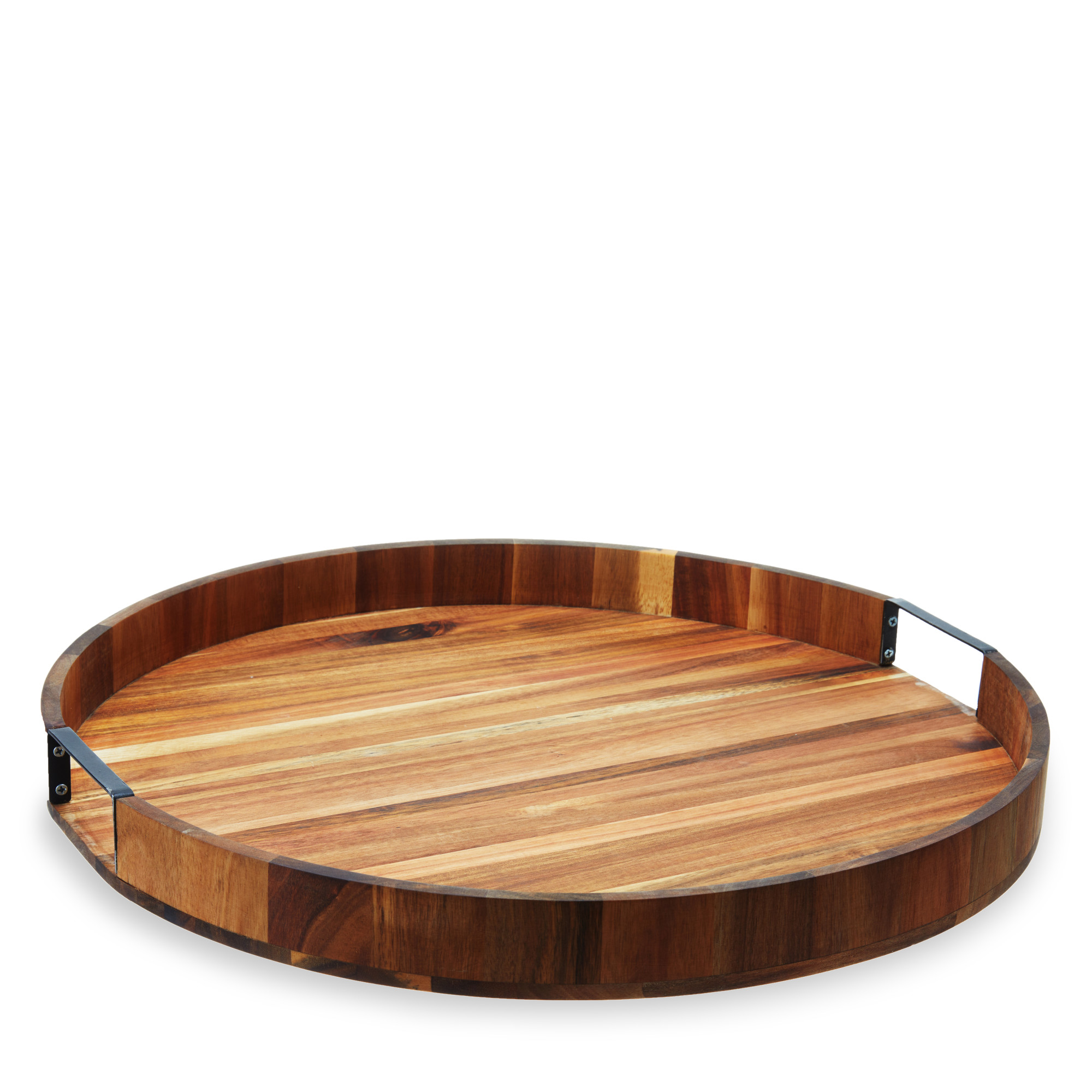 Twine Lazy Susan 20 inch Wooden Serving Board, Countertop Lazy Susan ...