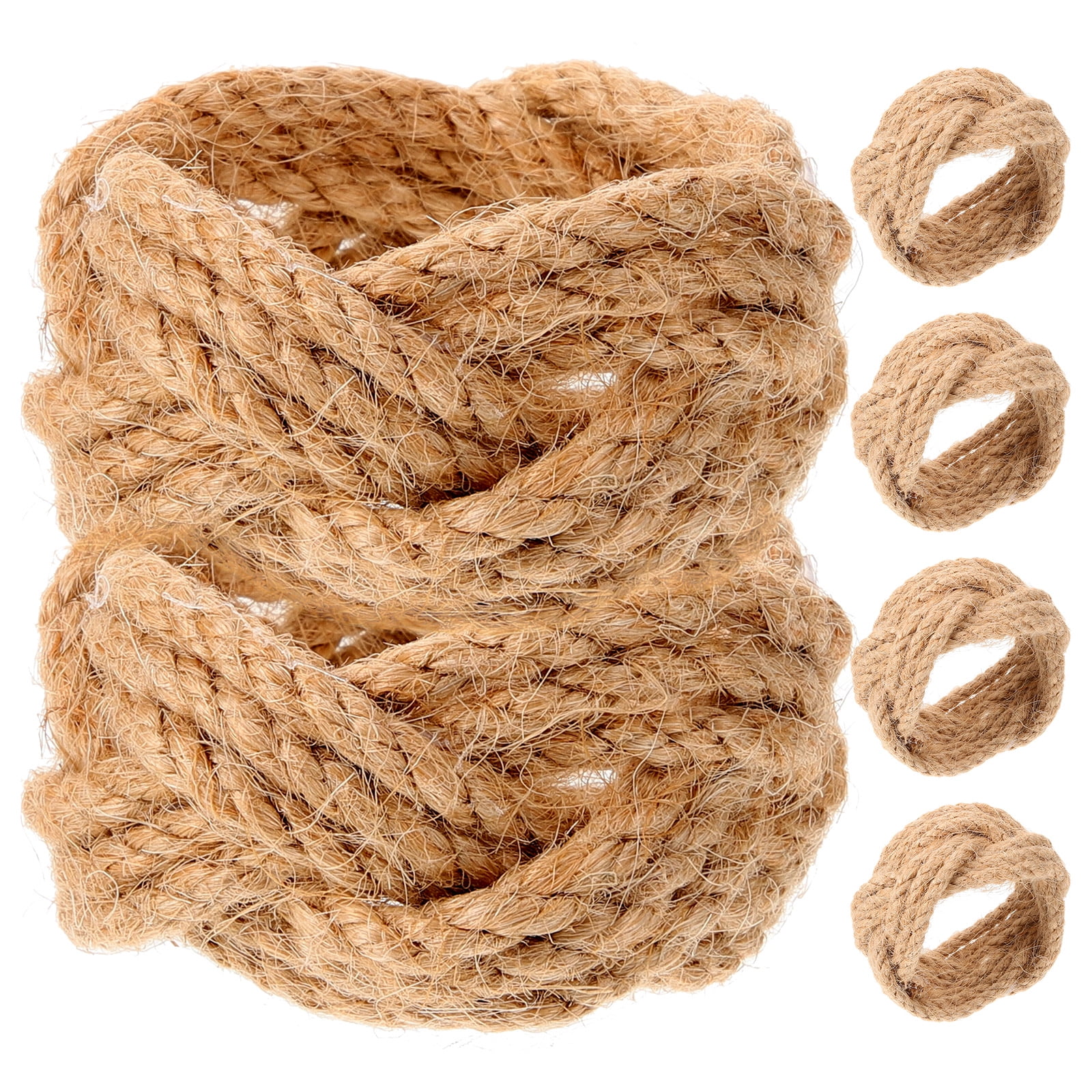 Twine Napkin Rings 6 Pcs Dining Table Holder Party Serviette ...
