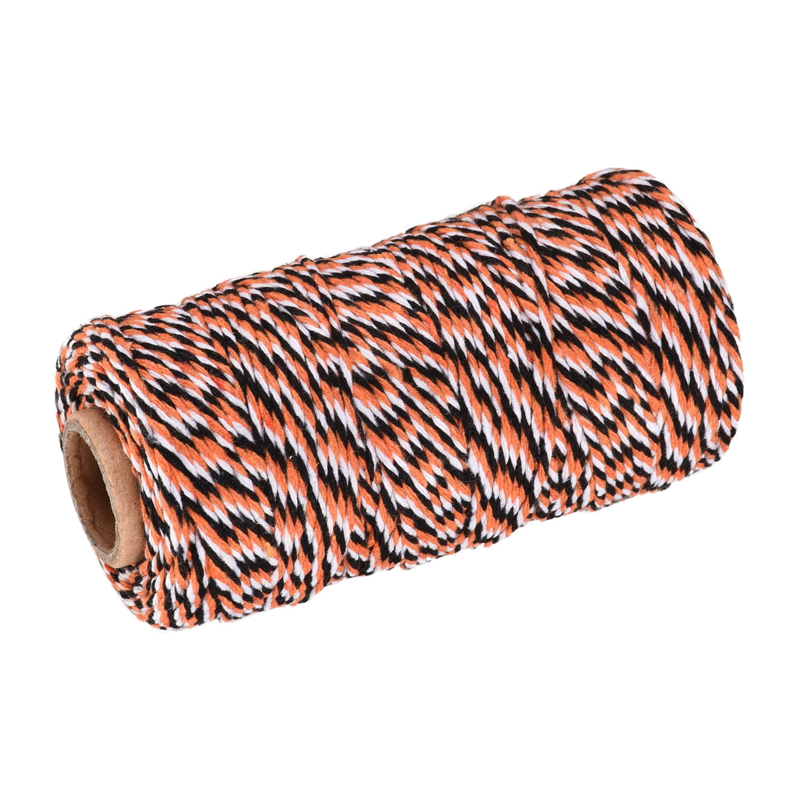 Twine Packing String Wrapping Cotton Twine 100M Orange and Black White ...