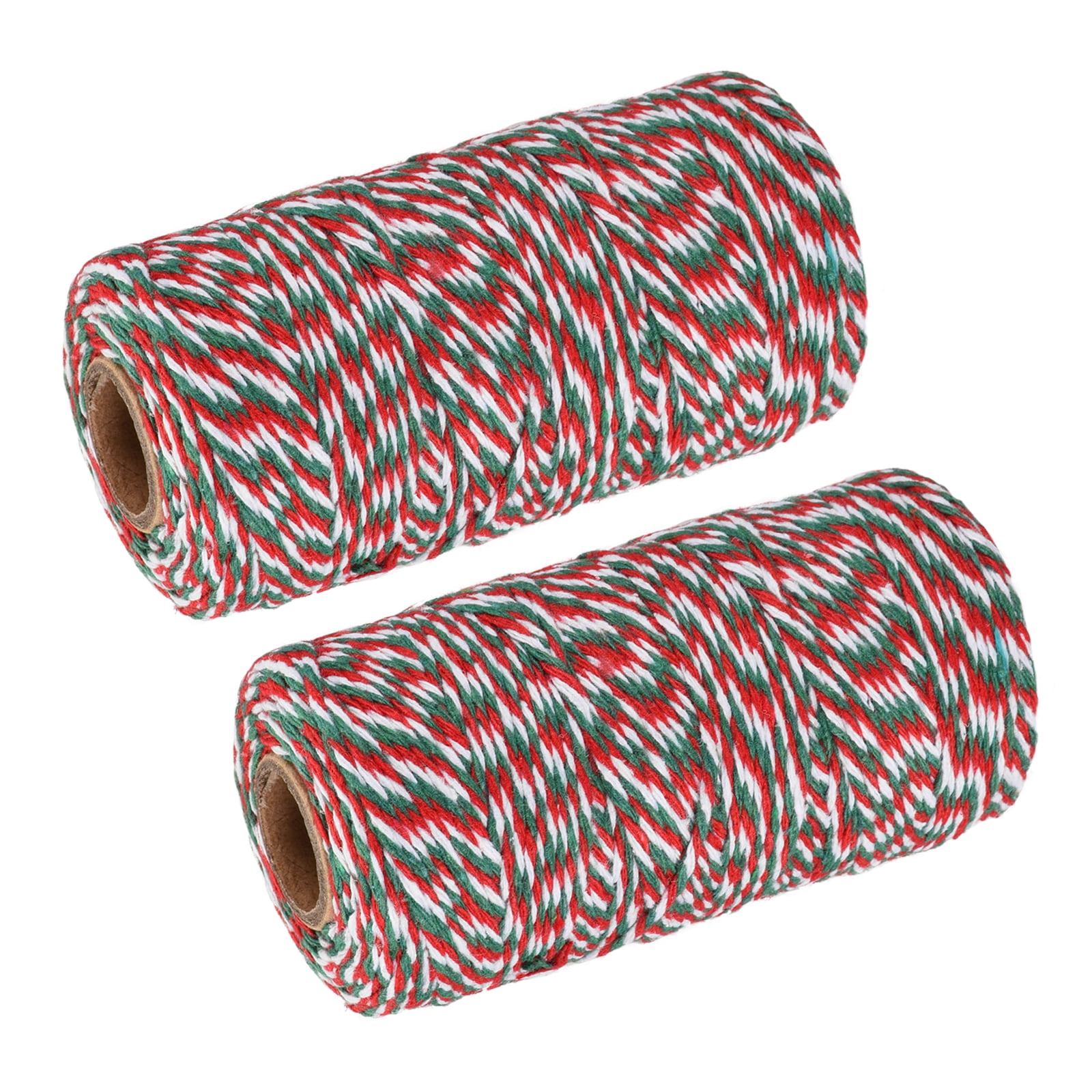 Twine Packing String Wrapping Cotton Twine 100M Red Green and White ...