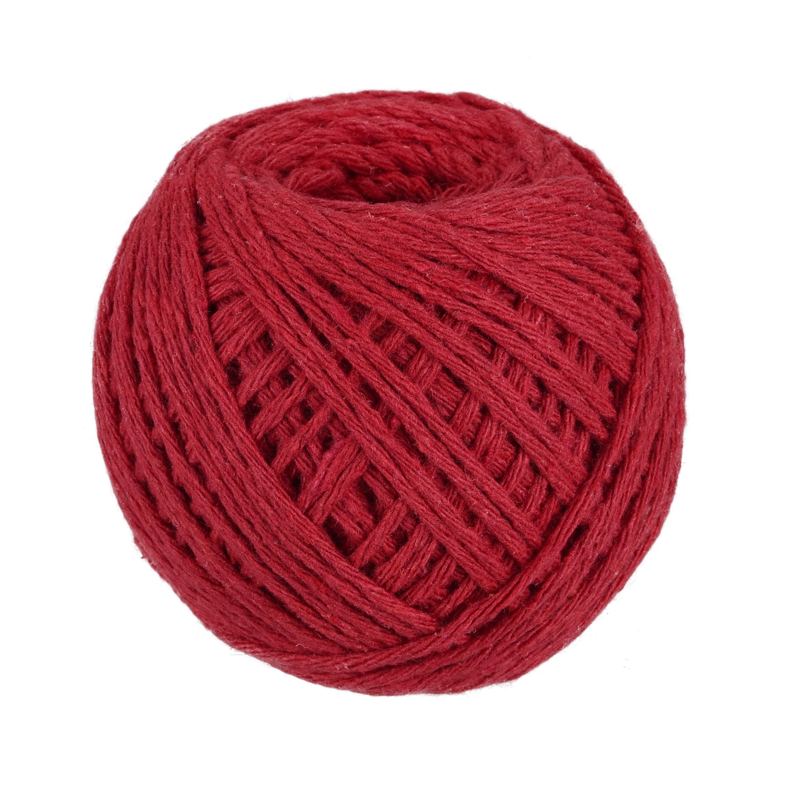 Twine Packing String Wrapping Cotton Twine 75M Red Rope for Gift ...
