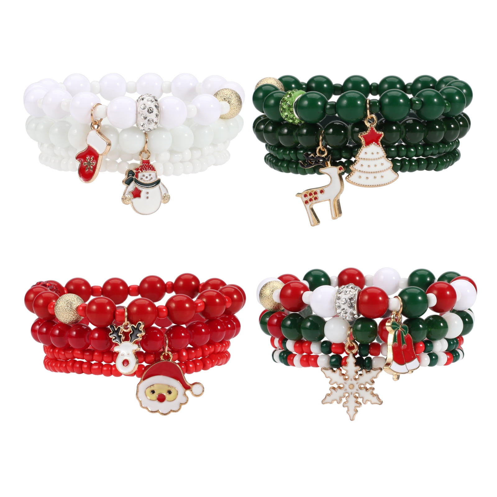 Beach Jewelry For Women Twinfree Strawberry Bracelet Set For Women ...