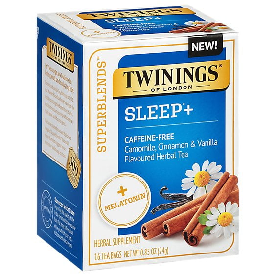 Twining Tea Sprblnd Sleep Chmle Cinn Van - 16 CT - Walmart.com