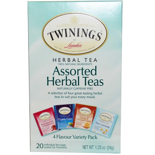 Twinings Assorted Herbal Tea, 20 Ct - Walmart.com