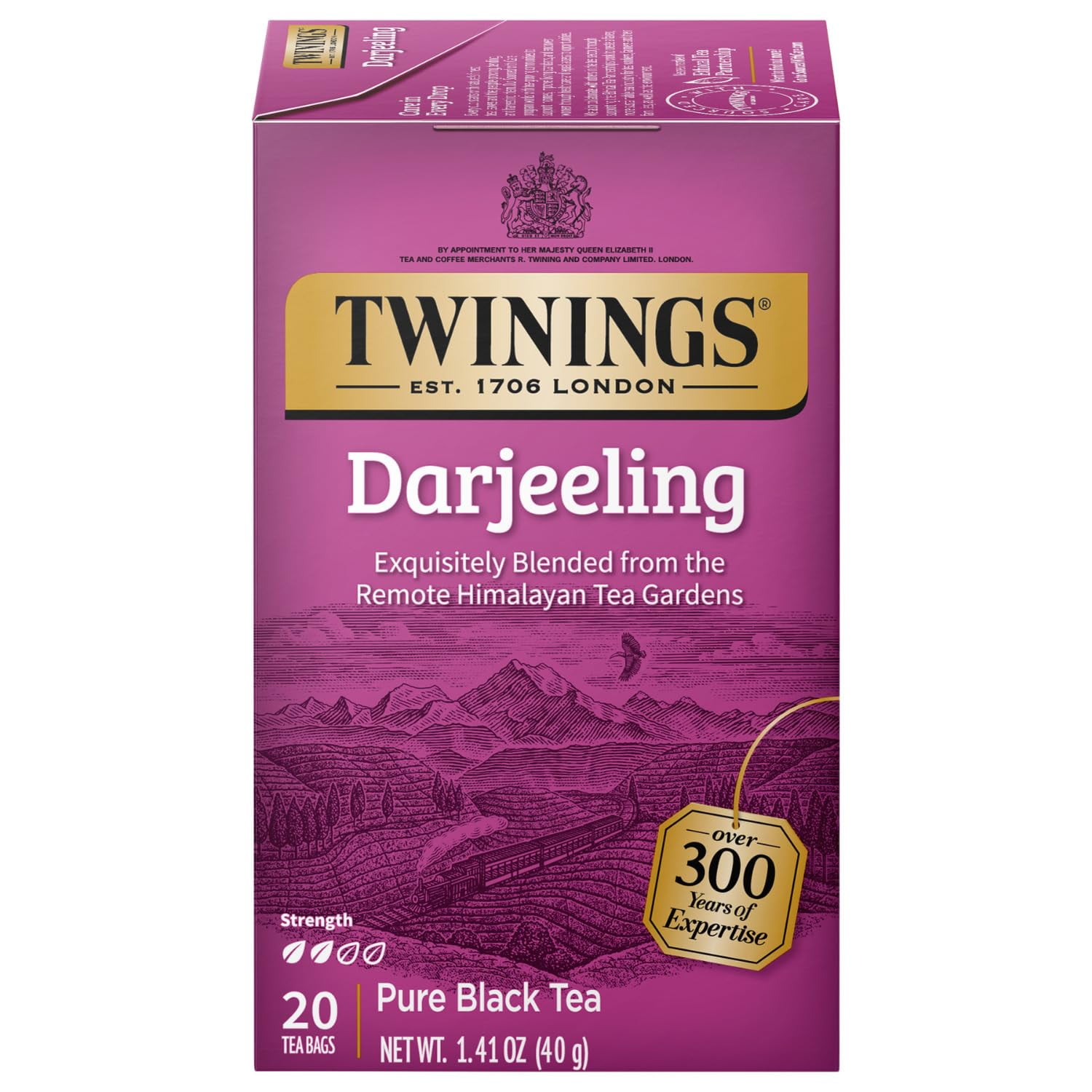 Twinings Darjeeling Tea, Tea Bags, 20 Count (Pack of 2) - Walmart.com