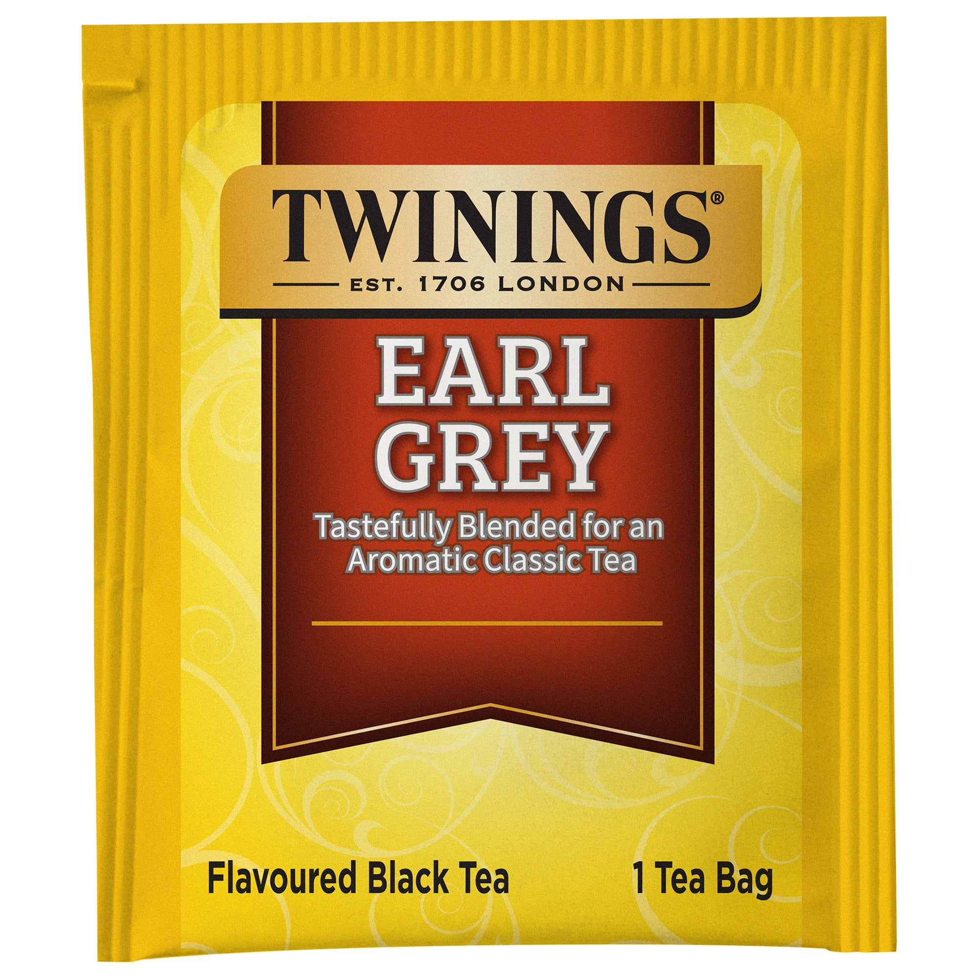Twinings 100 Count Earl Grey Black Tea Bags with Bold Citrus & Bergamot Flavours - Walmart.com