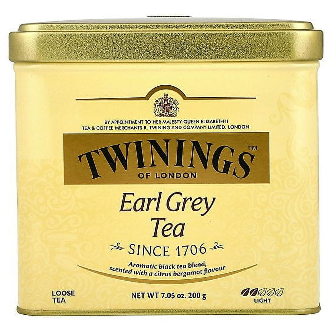 Twinings Earl Grey Loose Tea, Light, 7.05 oz (200 g) - Walmart.com