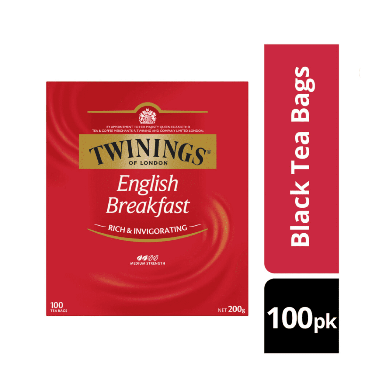 Twinings English Breakfast Tea Bags 100 pack - Walmart.com
