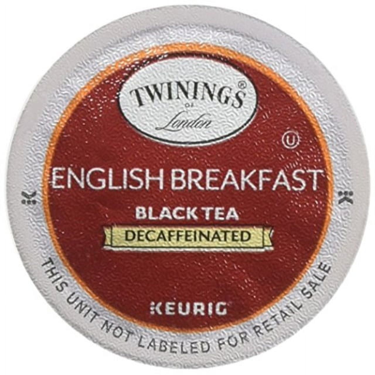 twinings english breakfast decaf tea k-cups 96ct - Walmart.com
