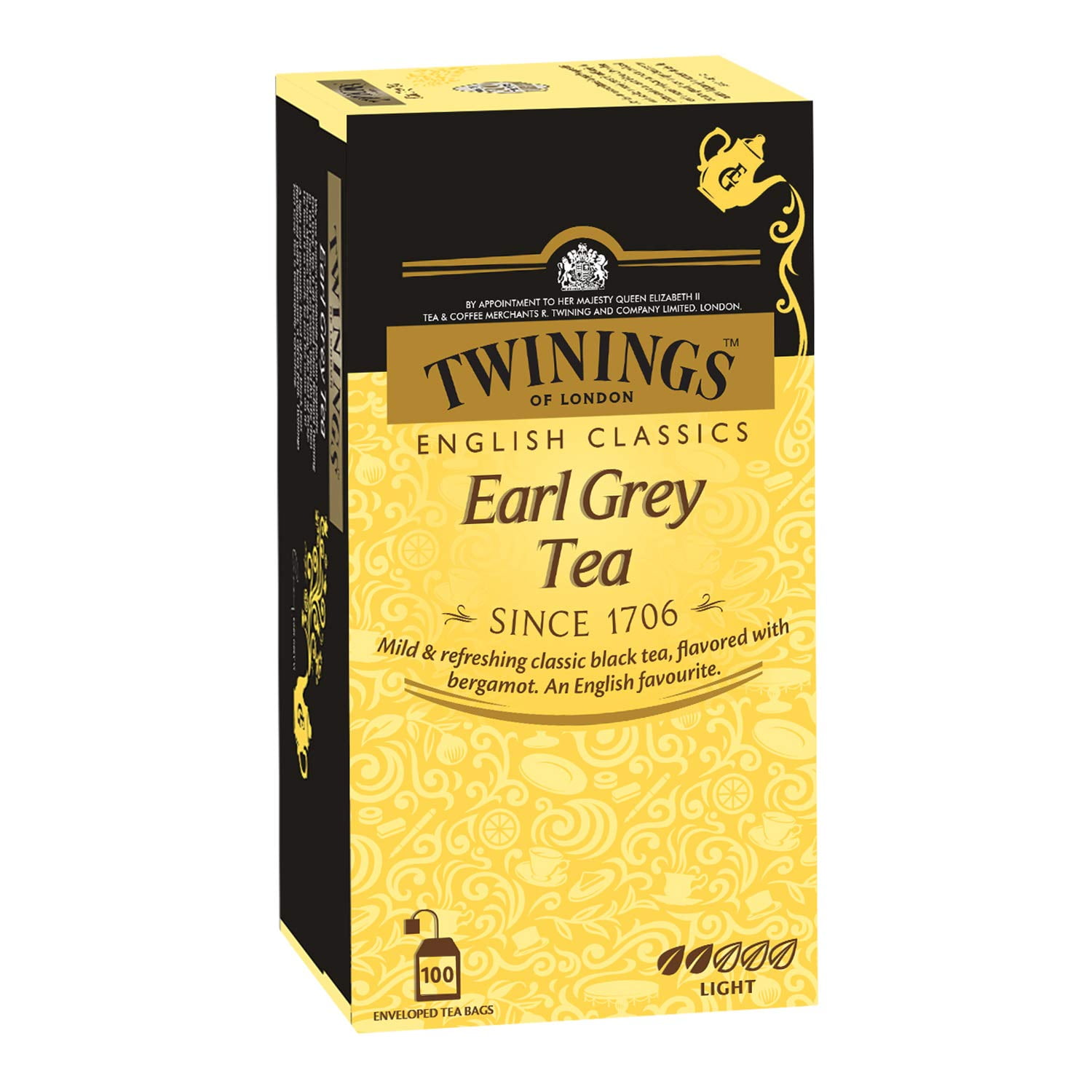 Twinings English Classics Earl Grey Tea - 200gm, 7.05 Ounce, 100 ...