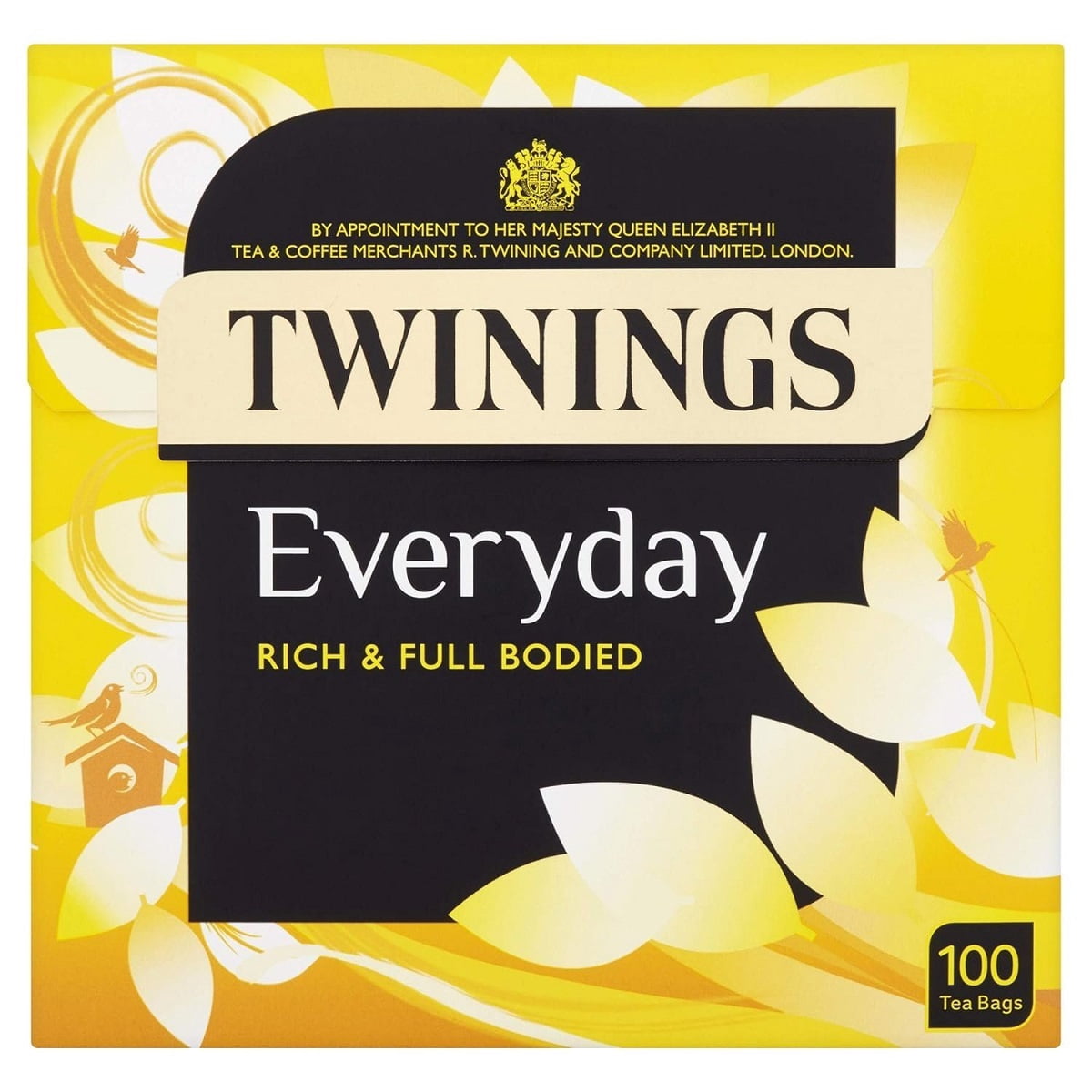 Twinings Everyday String & Tag Tea 100 Bags 290g (Pack of 2) - Walmart.com