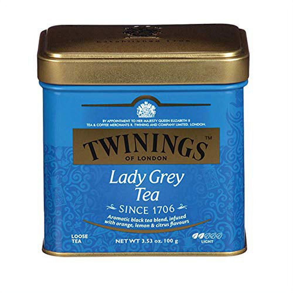 Twinings Lady Grey Loose Leaf Tea, Fragrant, Bright and Light Black Tea ...