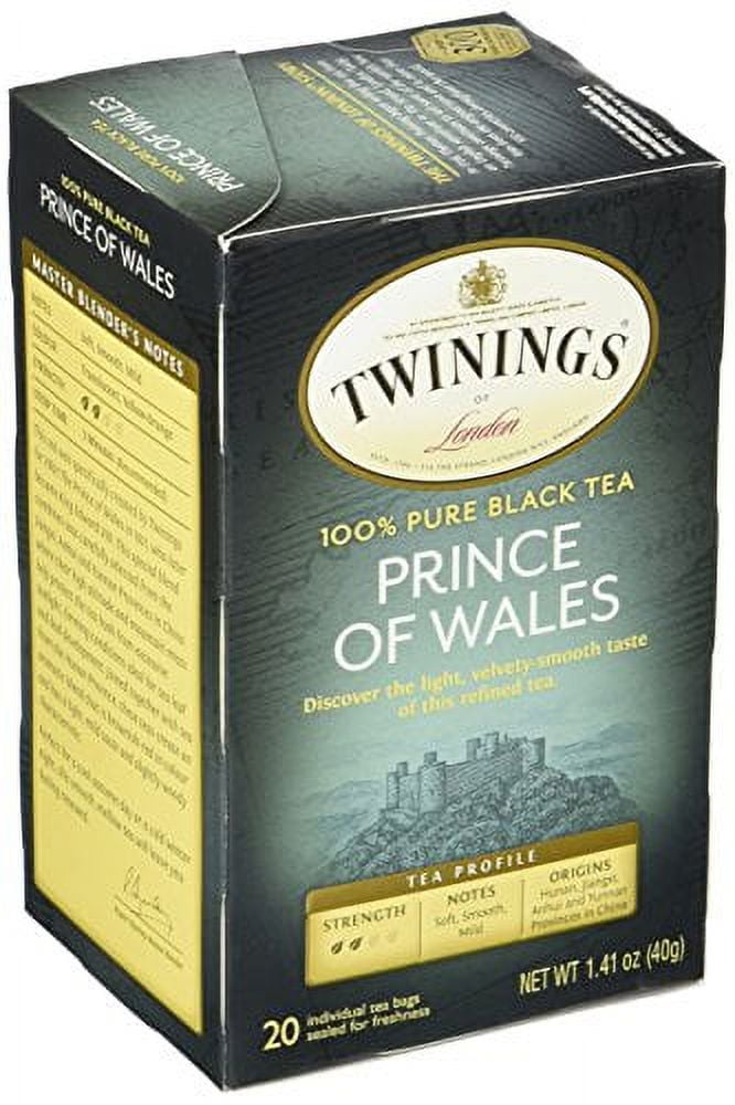 Twinings Prince Of Wales Tea, 20 Tea Bags, Smooth Taste, Mellow Aroma ...