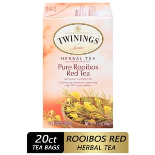 (Pack of 3) Twinings Herbal Tea African Rooibos Red Bush Tea - 60 Tea ...