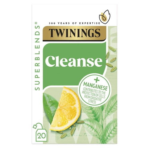 Twinings Superblends Cleanse Matcha 20's, British Import (Pack of 3 ...