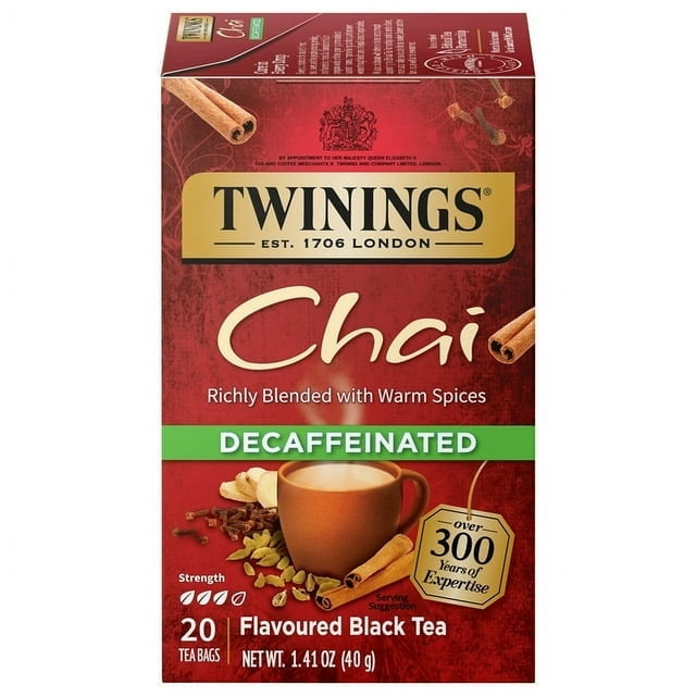 Twinings Twining Tea Decaf Chai - 20 Ct - 3 Pk - Walmart.com