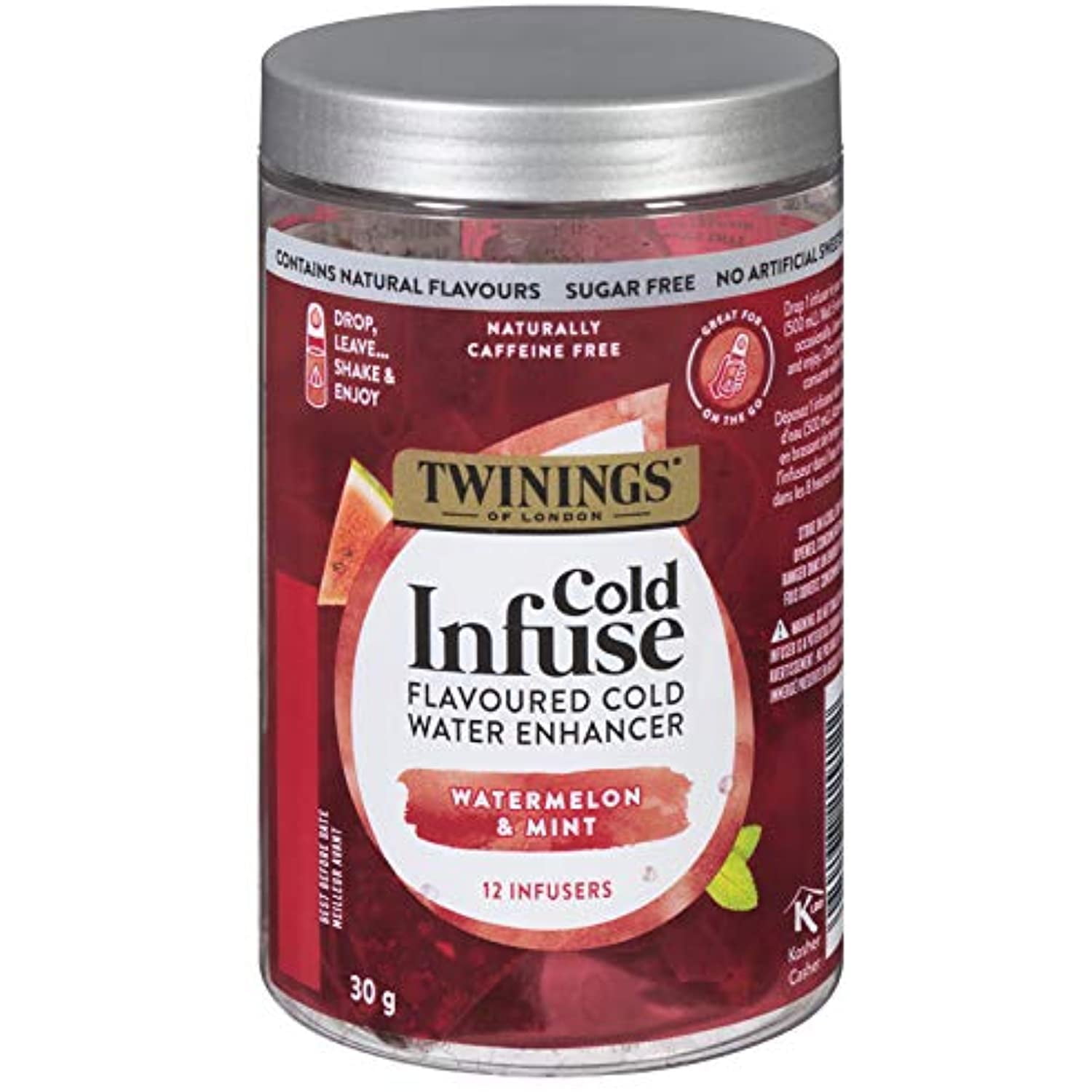 Twinings, Twinings Cold Infuse Watermelon Mint, 12 Count - Walmart.com