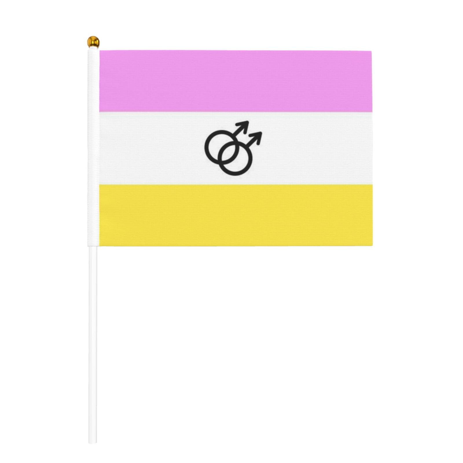 Twink Pride Flag Flag Small Mini Hand Held Flags Small Miniature Flags ...