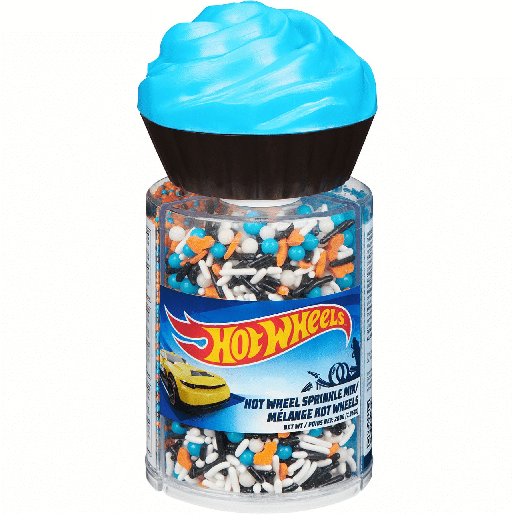 Twinkle Baker Decor Hot Wheels Sprinkle Mix, Three Cell Shaker, 200g/7 ...