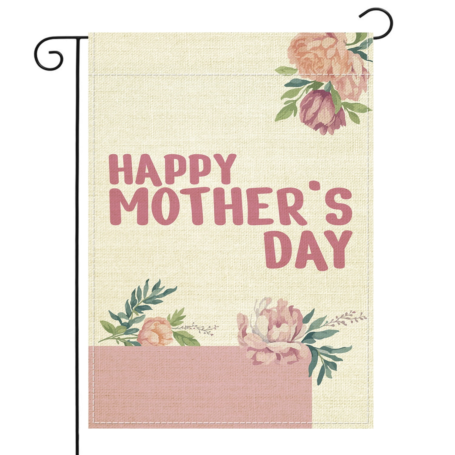 Twinkle Club Happy Mothers' Day Garden Flag for Outdoor 12 x 18 Double ...