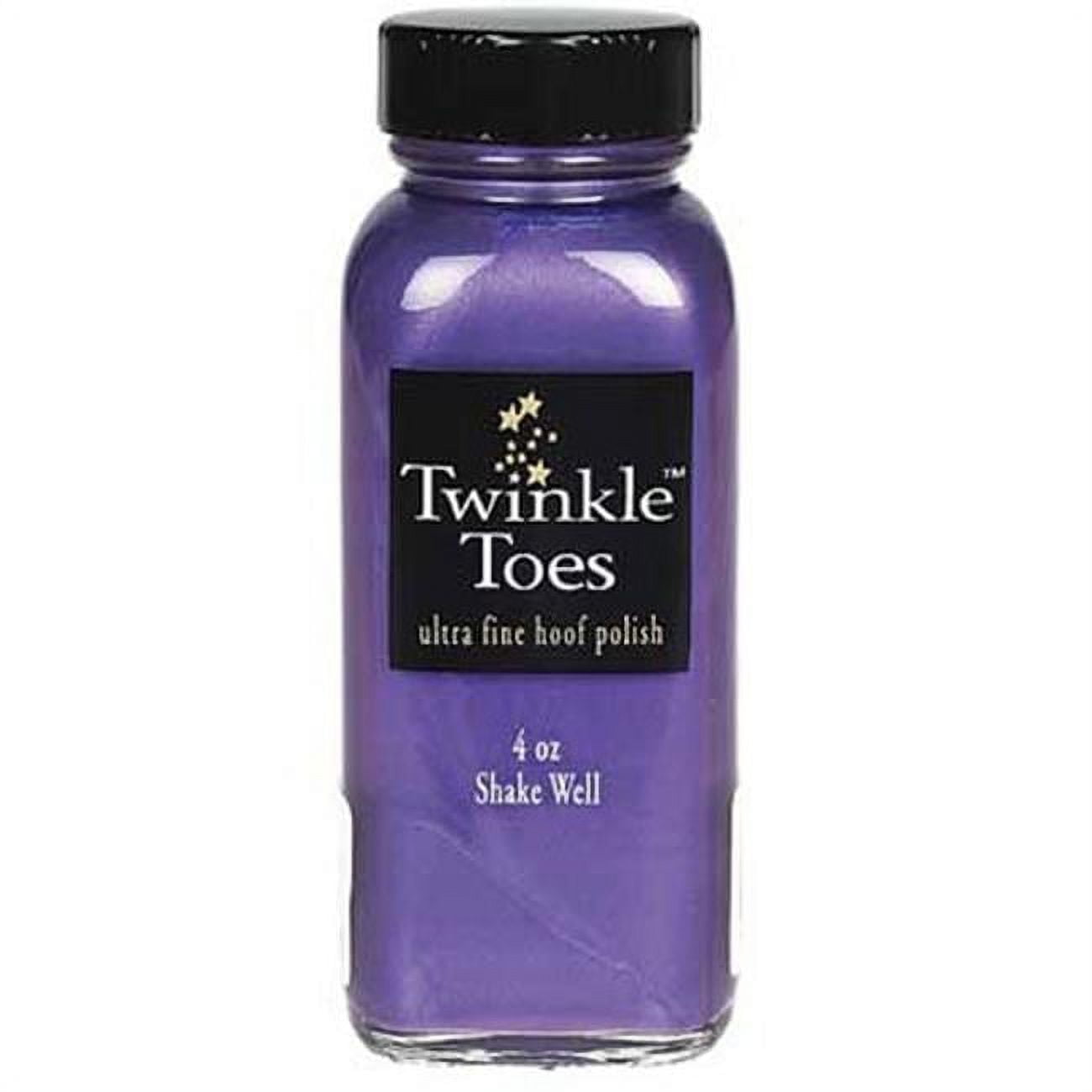 Twinkle Glitter Hoof Polish, Purple, High Gloss Shine, Waterproof, 4 Oz ...