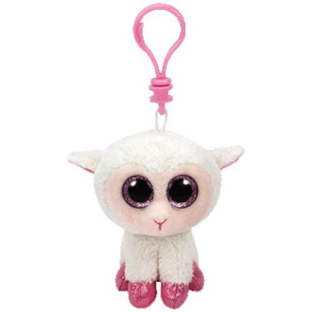 Twinkle Lamb Beanie Boo Clip 5 inch - Stuffed Animal by Ty (35004 ...