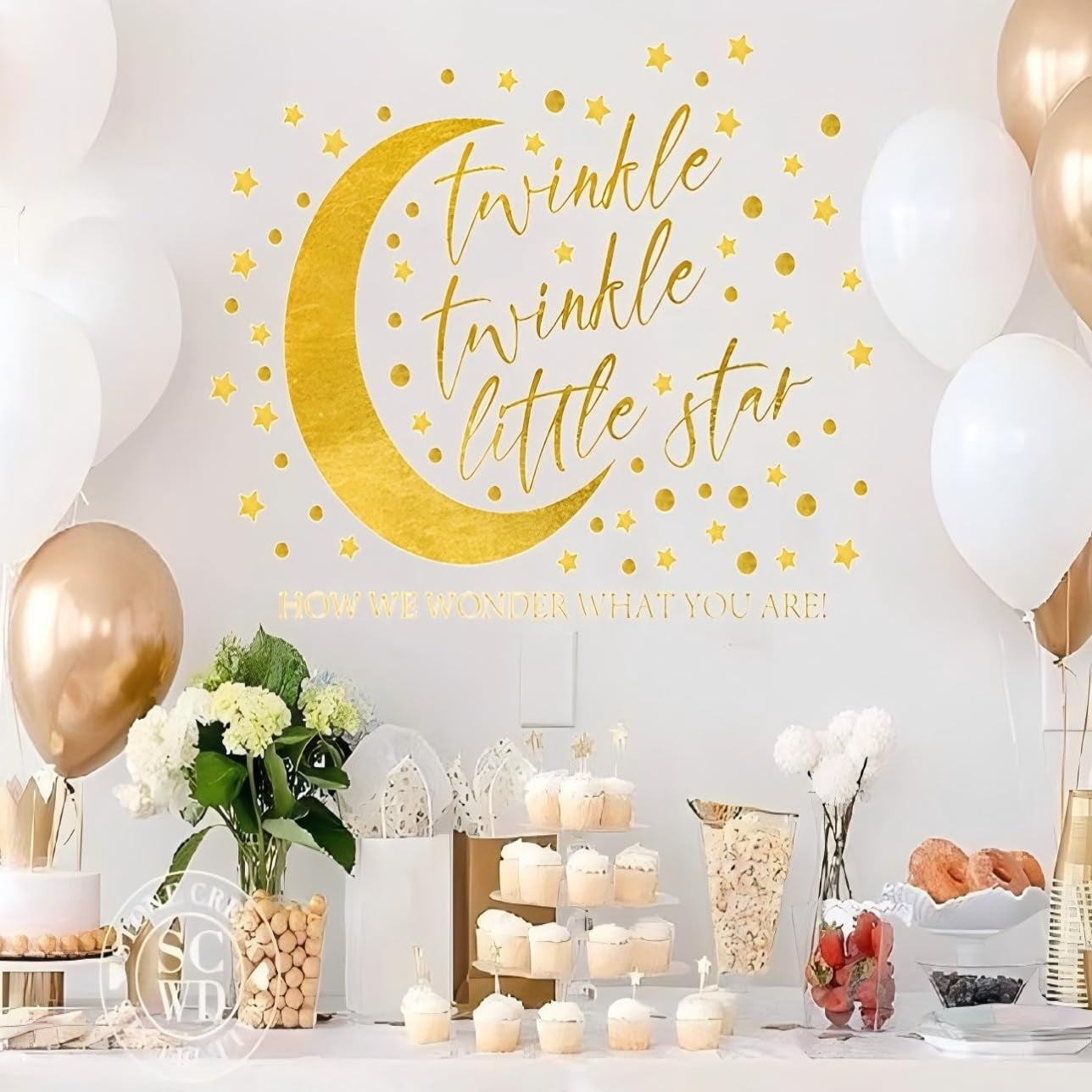 Twinkle Twinkle Little Star OIF8 Gender Reveal Decal - Boy Girl How We ...
