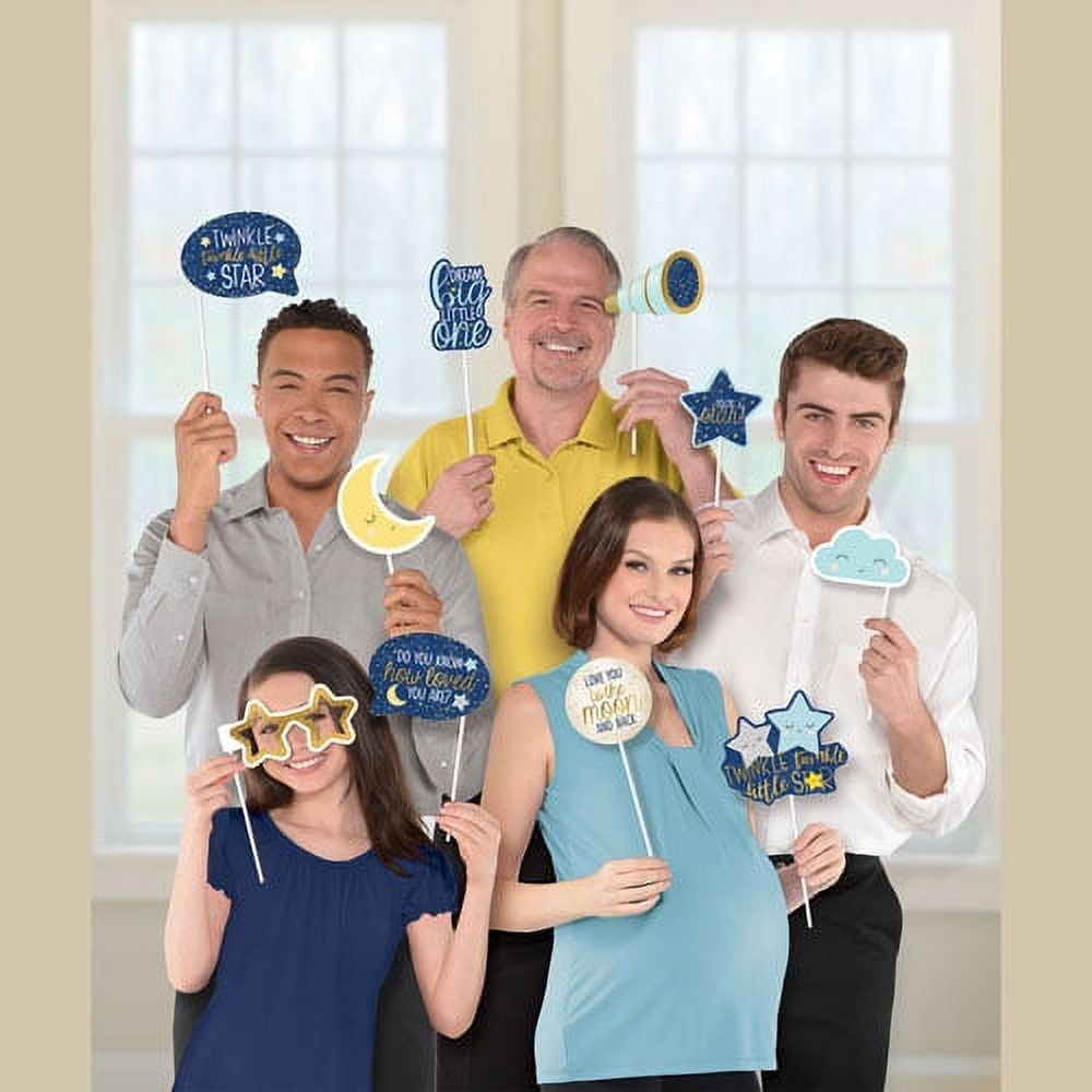 Amscan Twinkle Little Star Photo Props (13) - Walmart.com