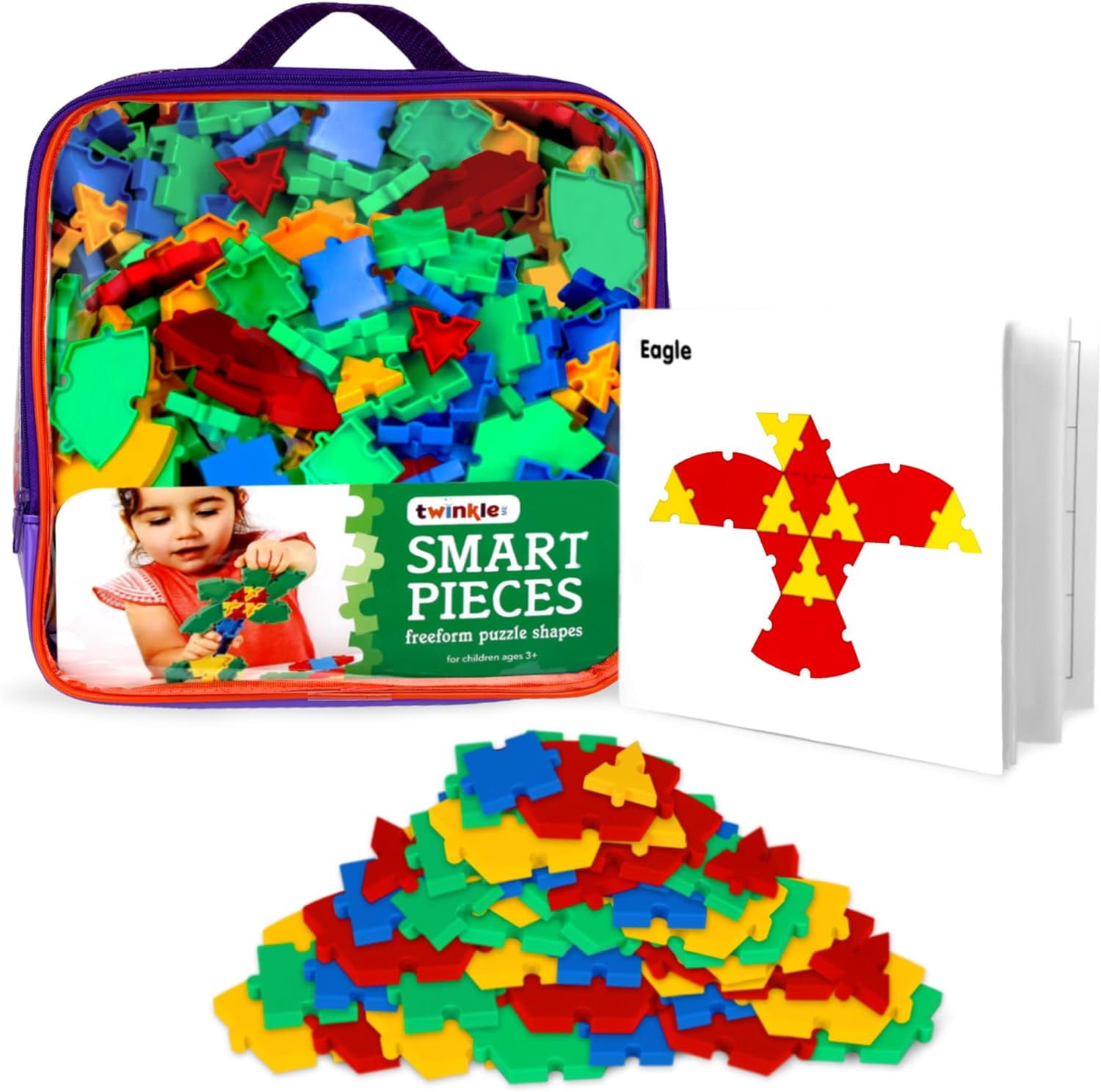 Twinkle Me Interlocking Puzzle Toy | Big Pieces |Great for Occupational ...