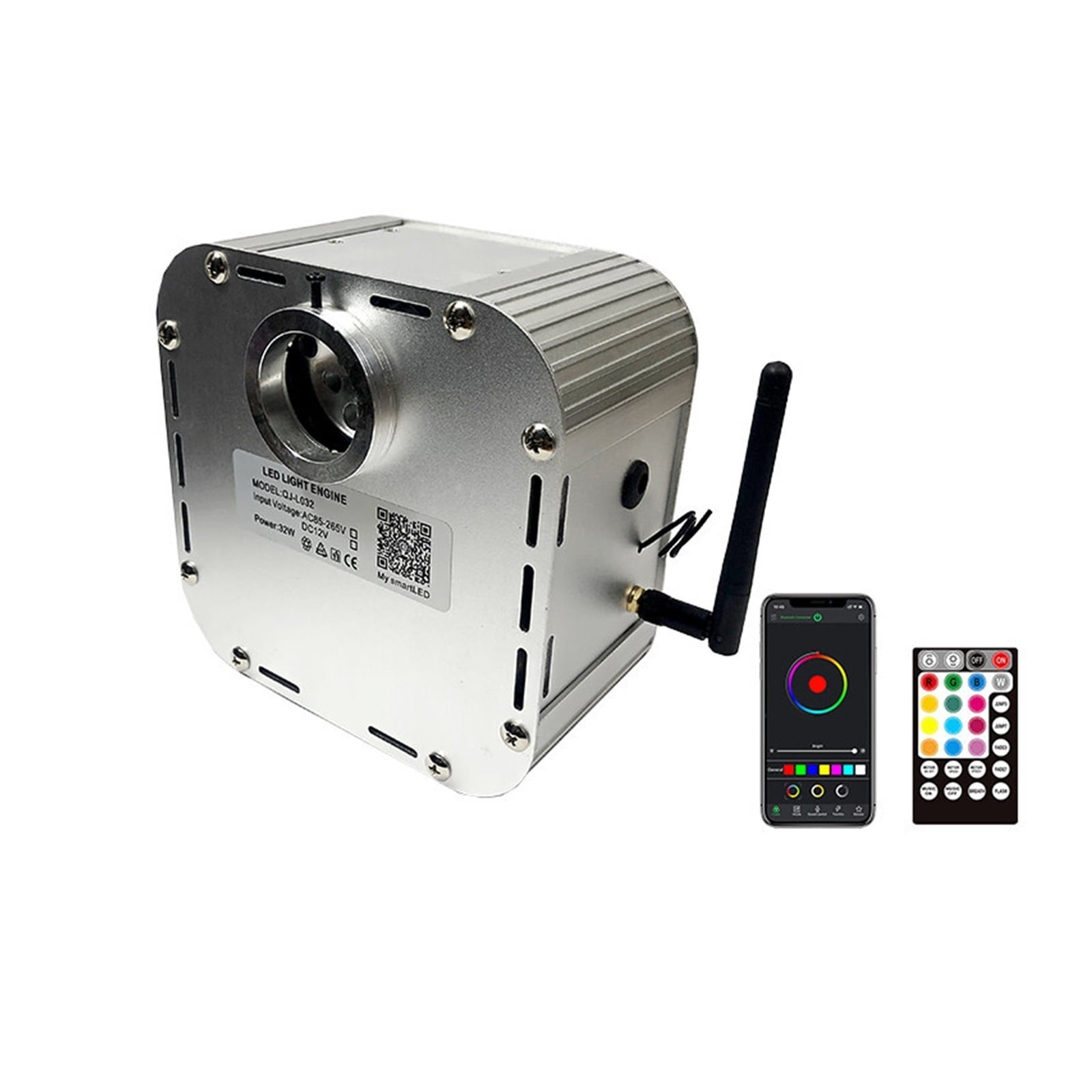 Twinkle Optic Fiber Lights lamp Star ceiling kit Bluetooth APP Control ...