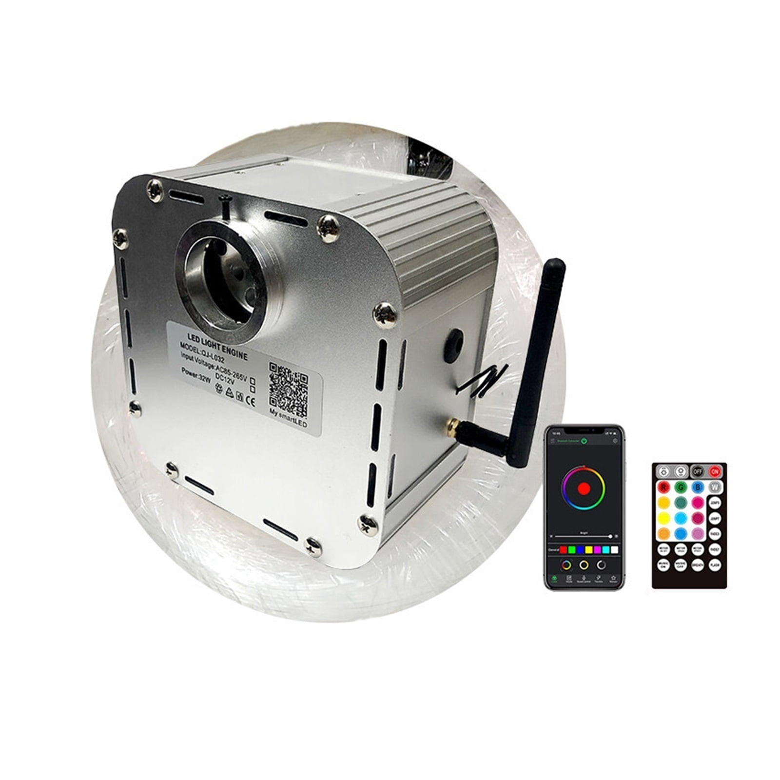 Twinkle Optic Fiber Lights lamp Star ceiling kit Bluetoth APP Control ...