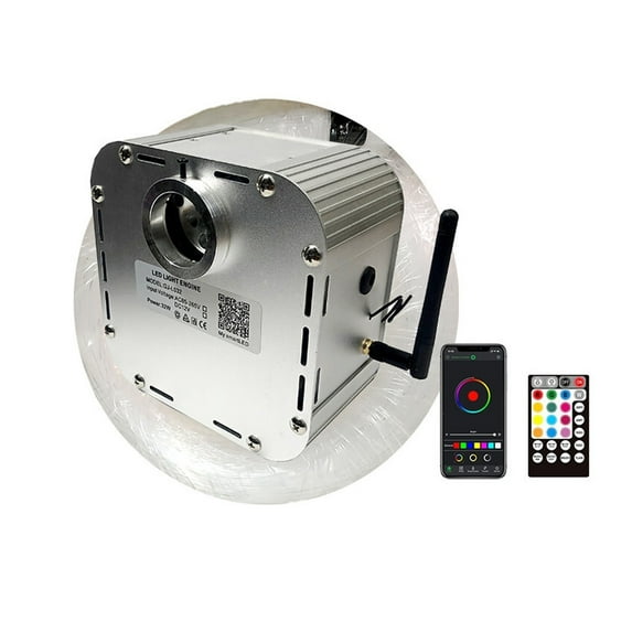 Twinkle Optic Fiber Lights lamp Star ceiling kit Bluetoth APP Control ...