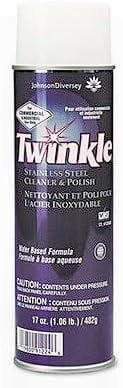 Twinkle Professional Strength Stainless Steel Cleaner & Polish (6 Pack ...