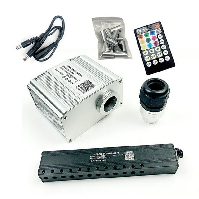 Twinkle RGBW Fiber Optic Star Light Kit Smart app Car Roof Starry ...