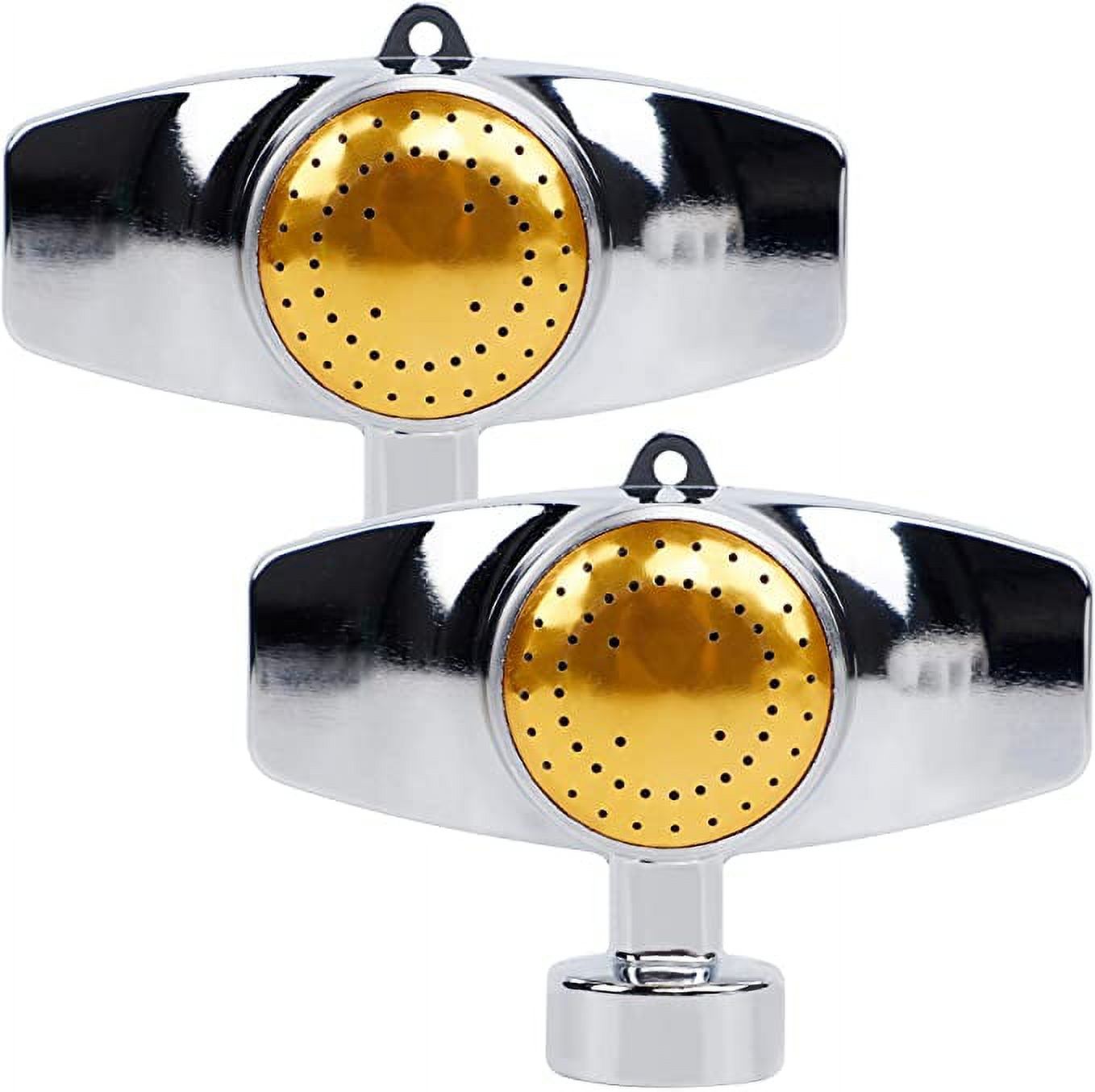Twinkle Star 2 Pack Metal Spot Sprinkler, 360 Degree Square Circle ...