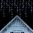 Twinkle Star Christmas Decoration Icicle Lights Outdoor Dripping ...