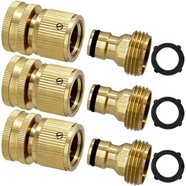Gilmour 7FHS7FH 3/4" Double Female Swivel Brass Connector - Walmart.com
