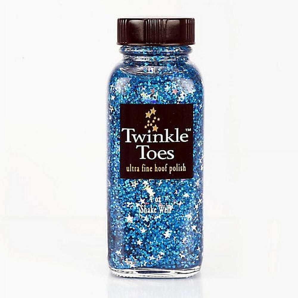 Twinkle Toes Hoof Polish Blue Glitter - Walmart.com