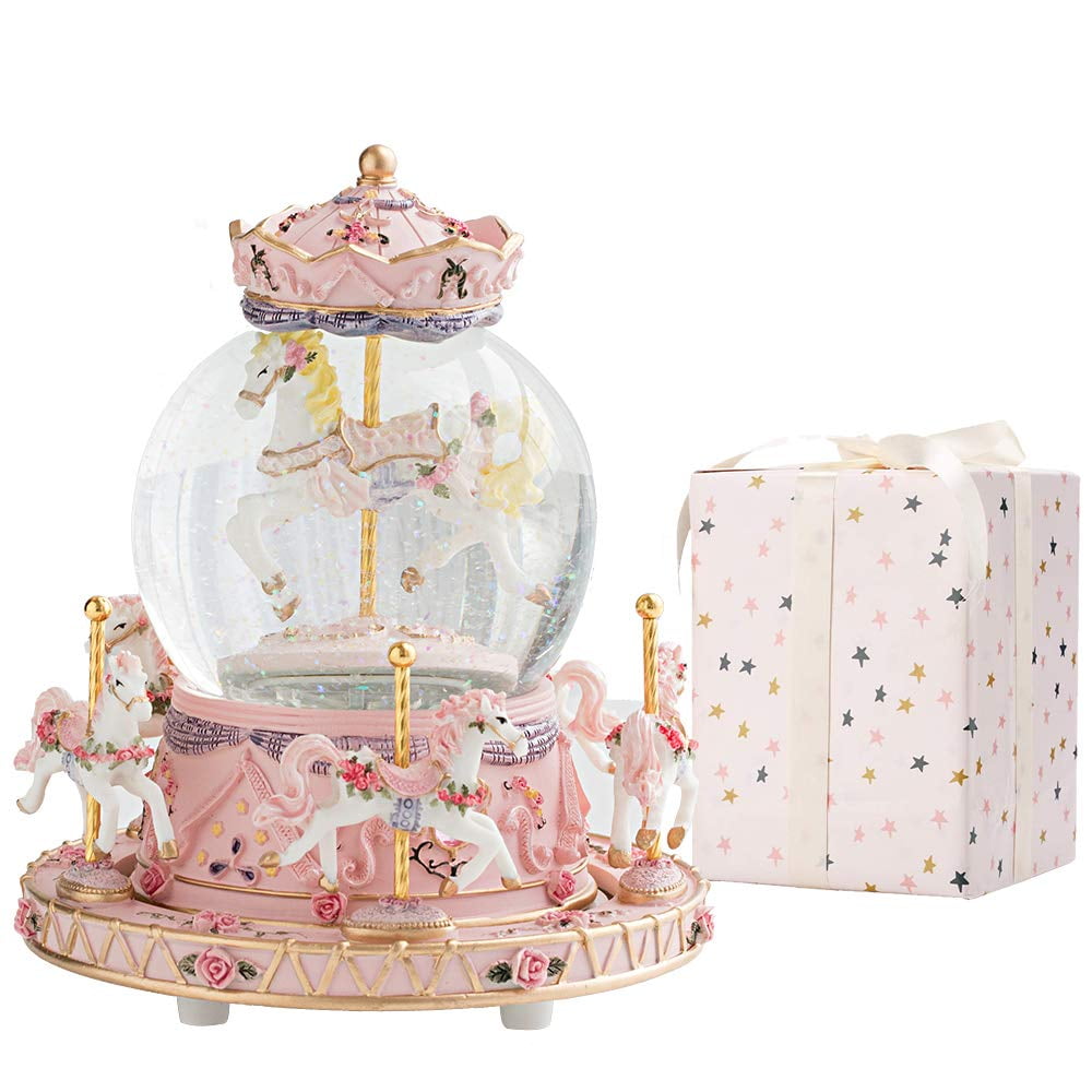 Twinkle Twinkle Little Star 15 x 18 cm Musical Carousel Music Box ...