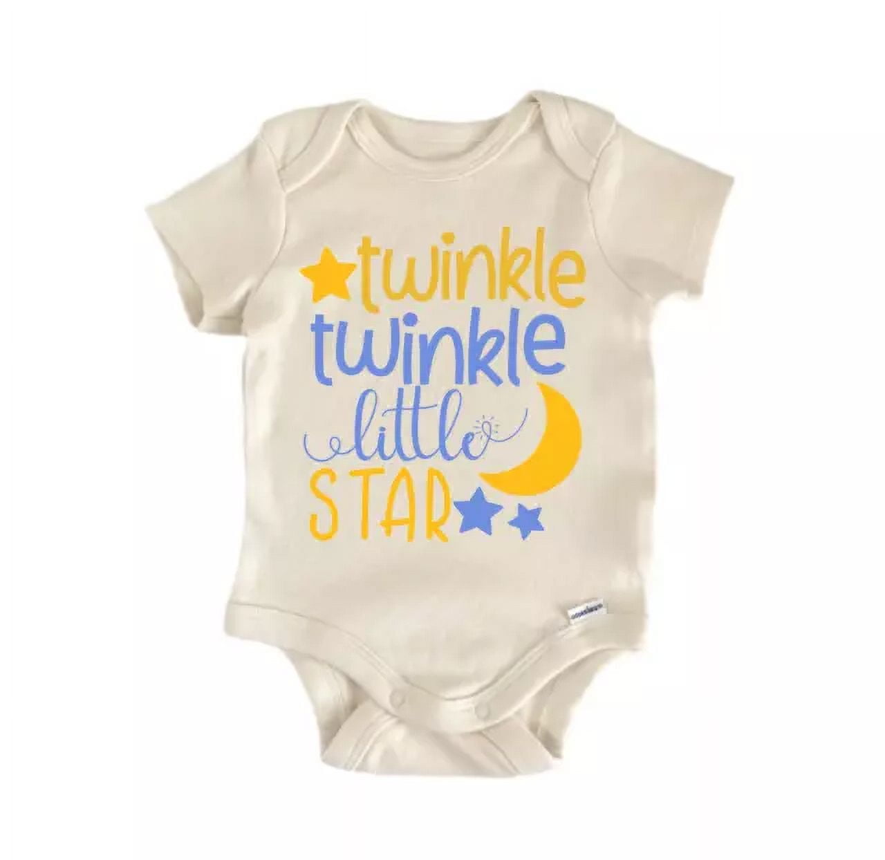 Twinkle Twinkle Little Star Nursery Rhyme Baby Boy Girl Clothes Bodysuit Cute Baby Onesie, BABY ...