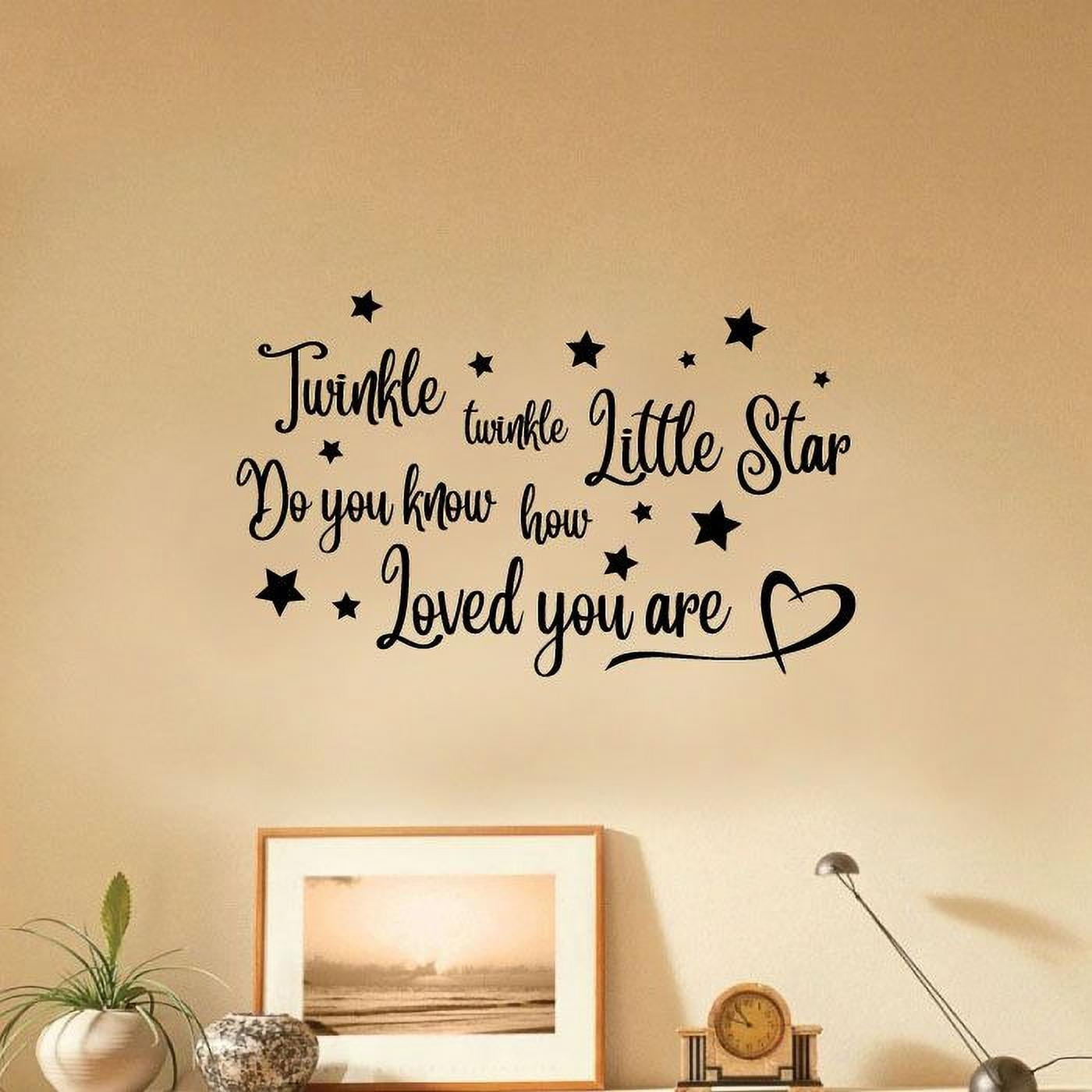 Twinkle Twinkle Little Star Do You Know How Loved You Are - Baby Room ...