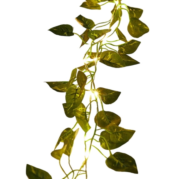 Twinkling Olive Light Garland Warm White LED Artificial Olive Leaves ...