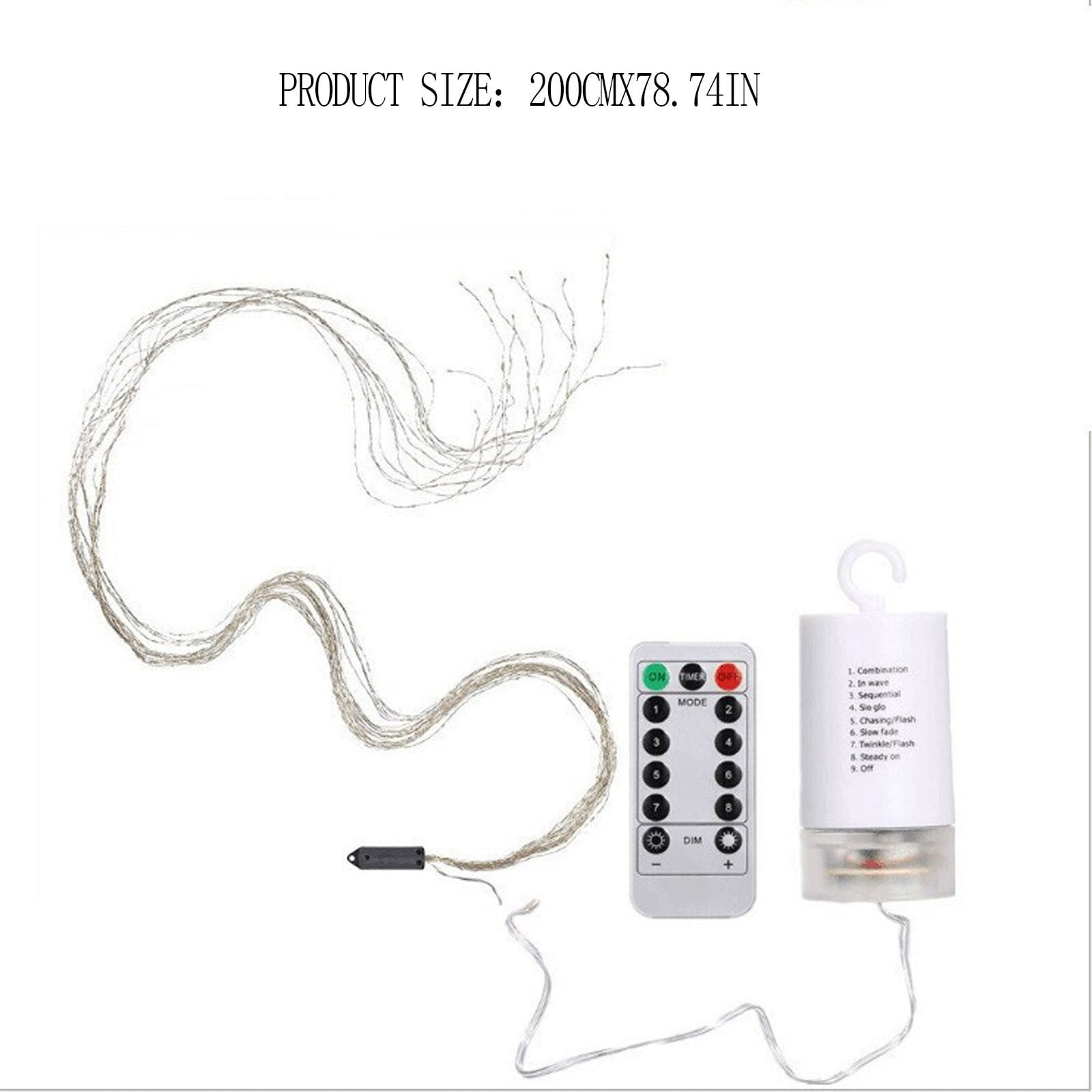 Twinkling Trees,Waterfall Christmas Lights,Cascading Twinkle Lights for ...