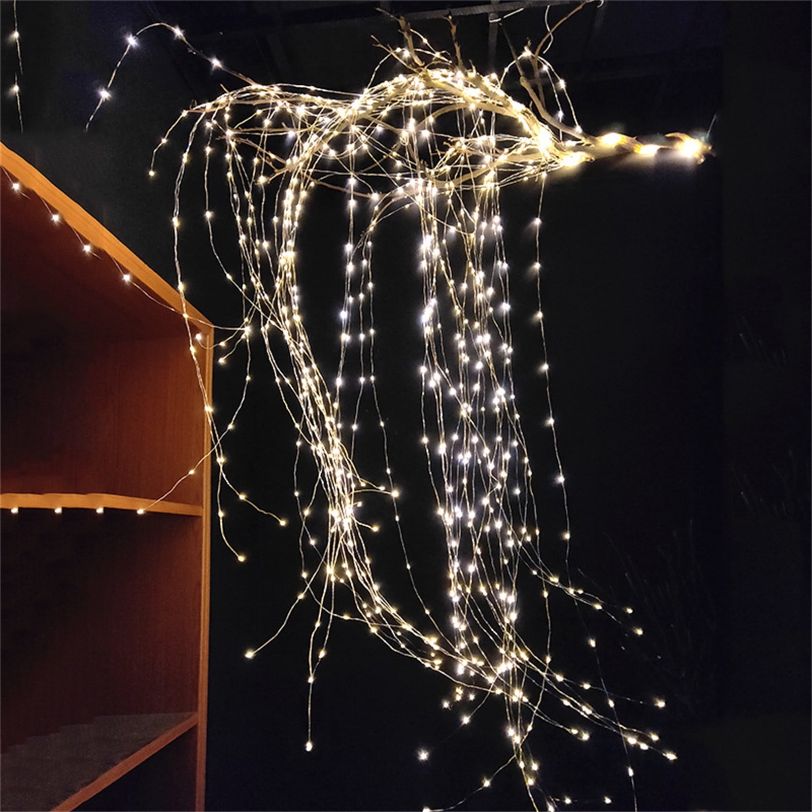 Twinkling Trees,Waterfall Christmas Lights,Cascading Twinkle Lights for ...