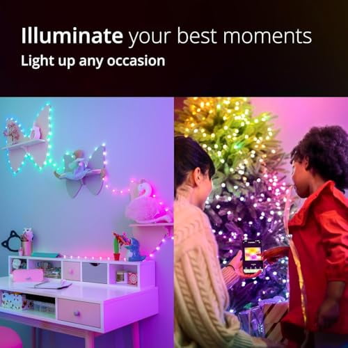 Twinkly Candies App-Controlled Candle-Shaped USB-C LED Light String ...